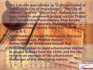 History of calcutta | PPTX