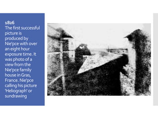 History of camera | PPTX