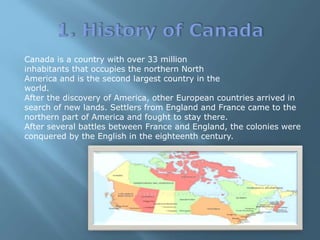 History of canada | PPTX