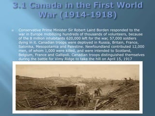 History of canada | PPTX