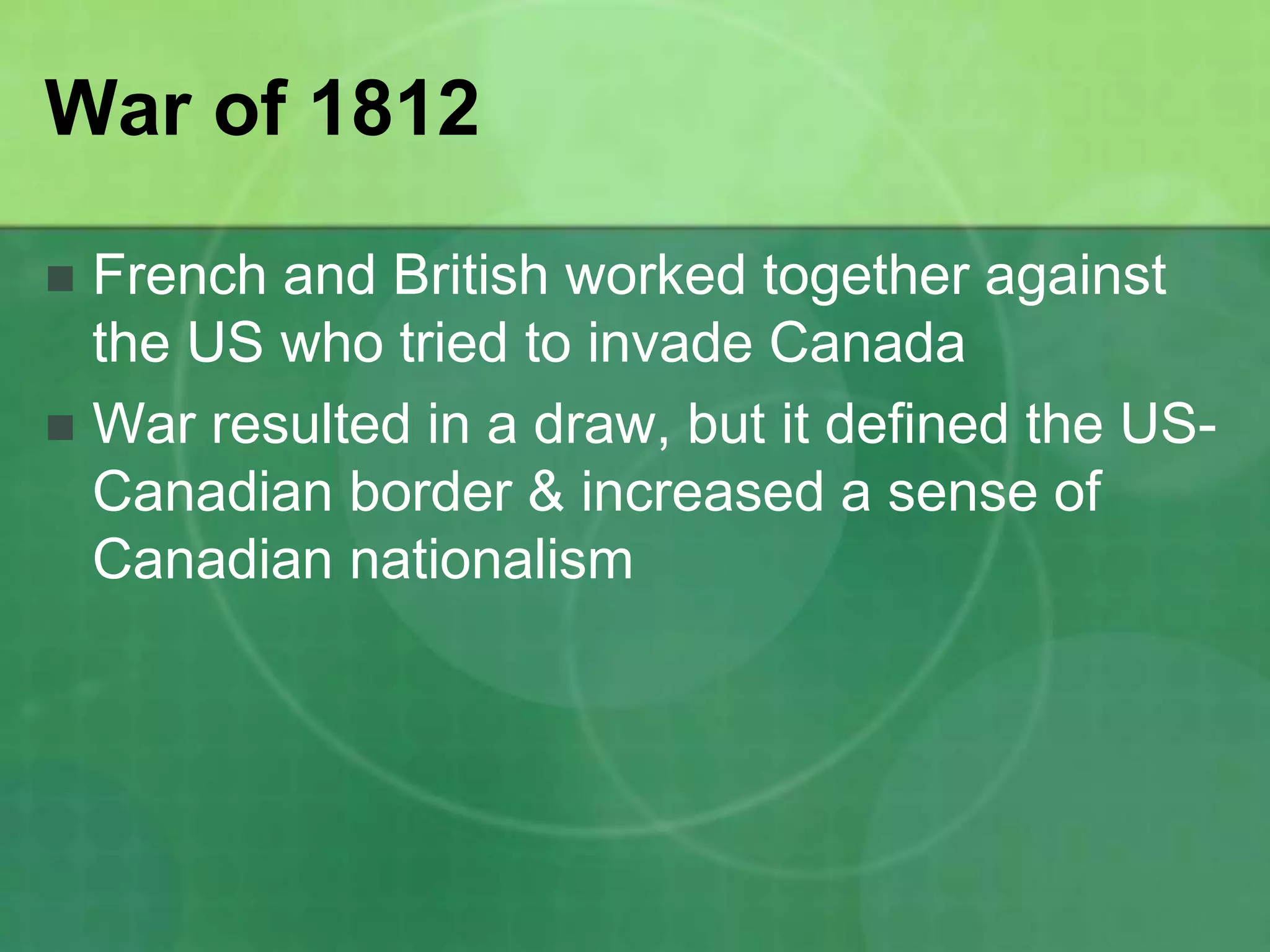 History of canada ccbfl | PPT