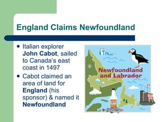 Historyof canadapartone | PPT