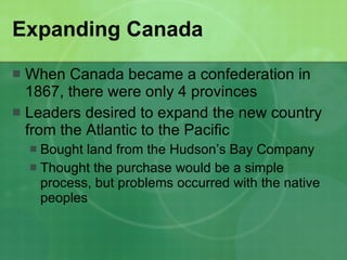 Historyof Canada Part Two | PPT