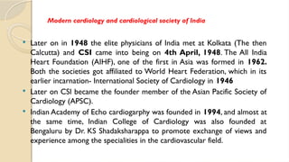history of cardiology.BY DEEPIKA RAMALINGAM | PPTX