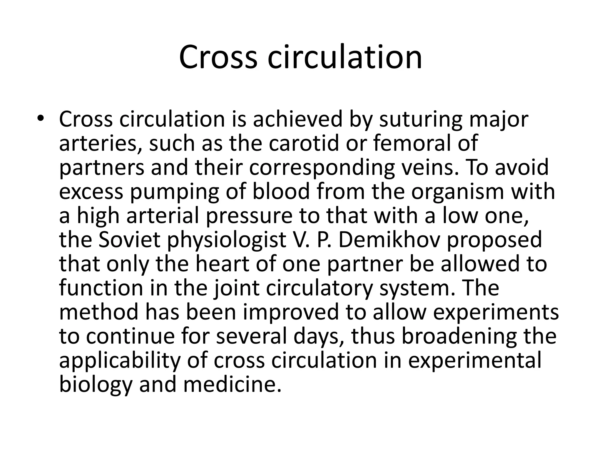 History of cardiopulmonary bypass | PPTX
