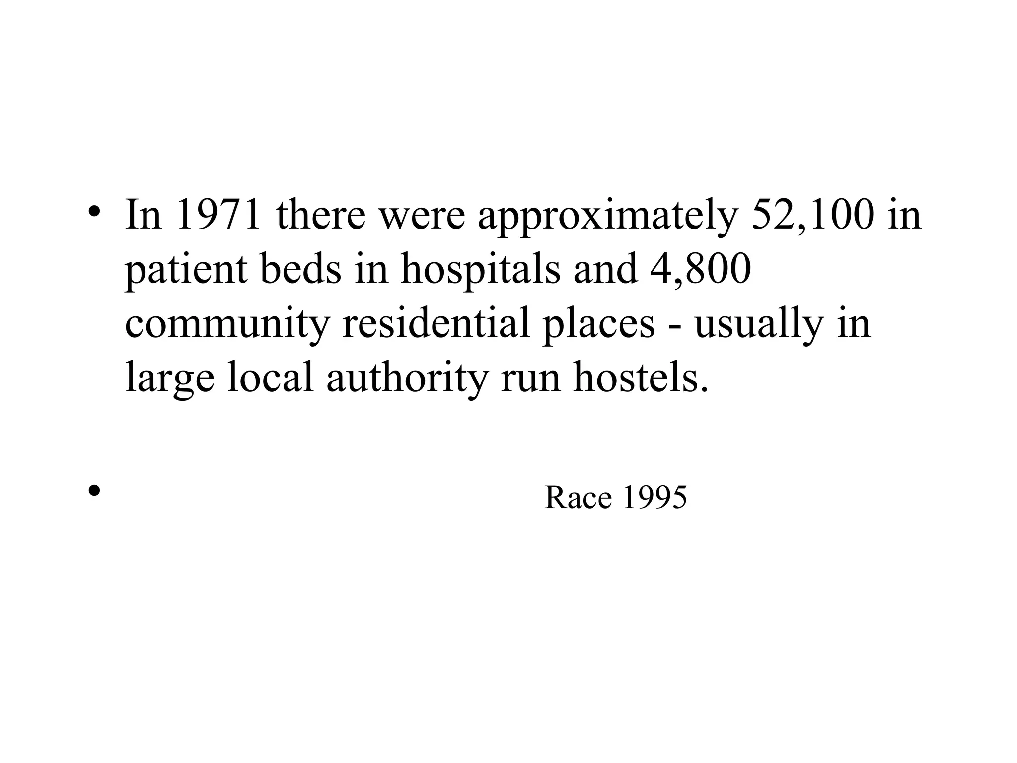 History of care and social role valorisation | PPT