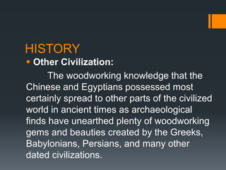 History of carpentry | PPTX