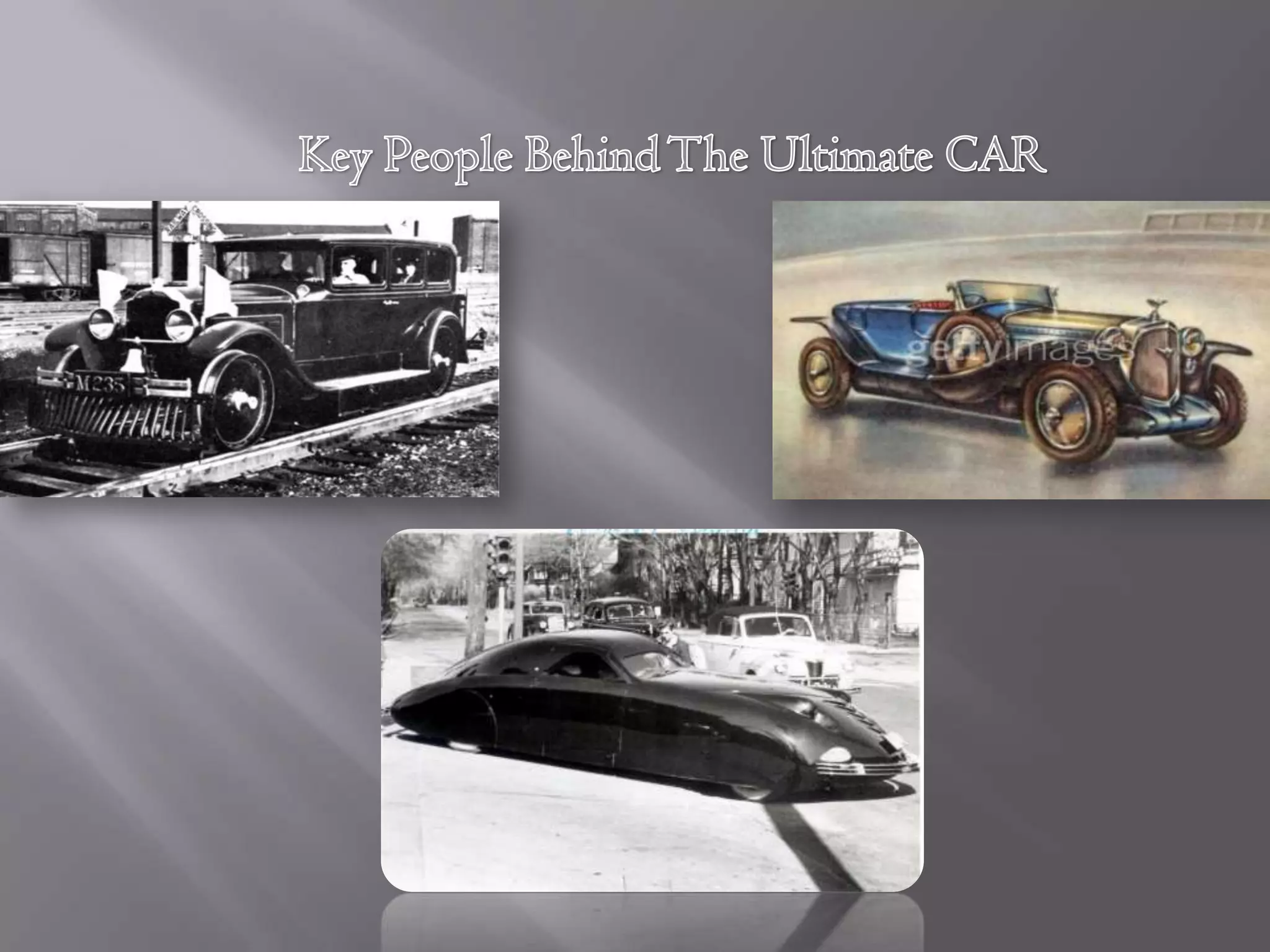 History of cars presentation | PPTX