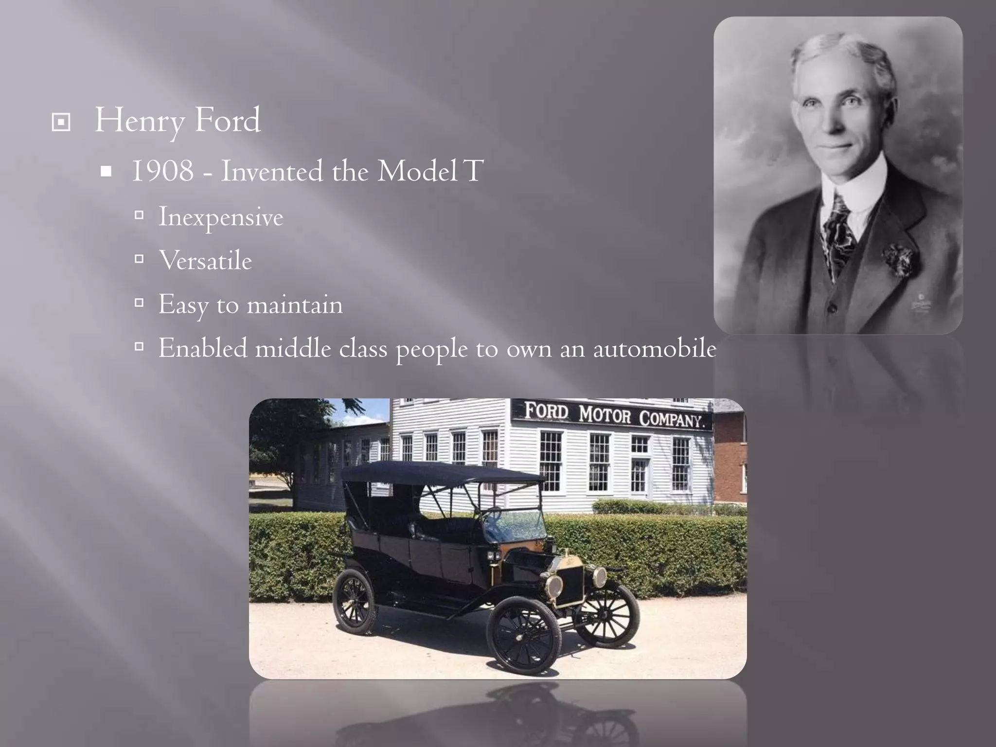 History of cars presentation | PPTX