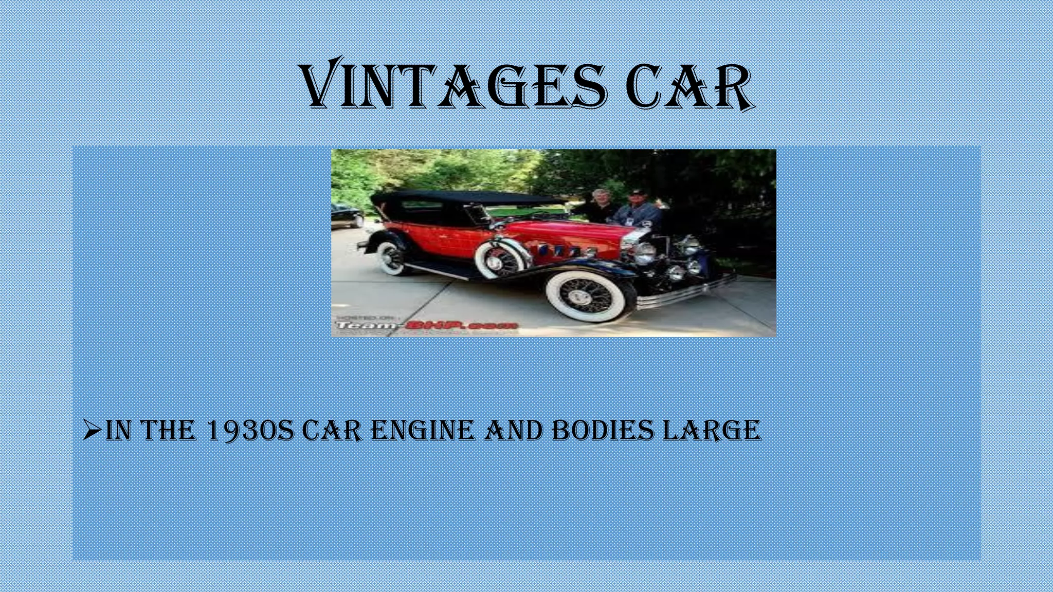 History of cars presentation | PDF