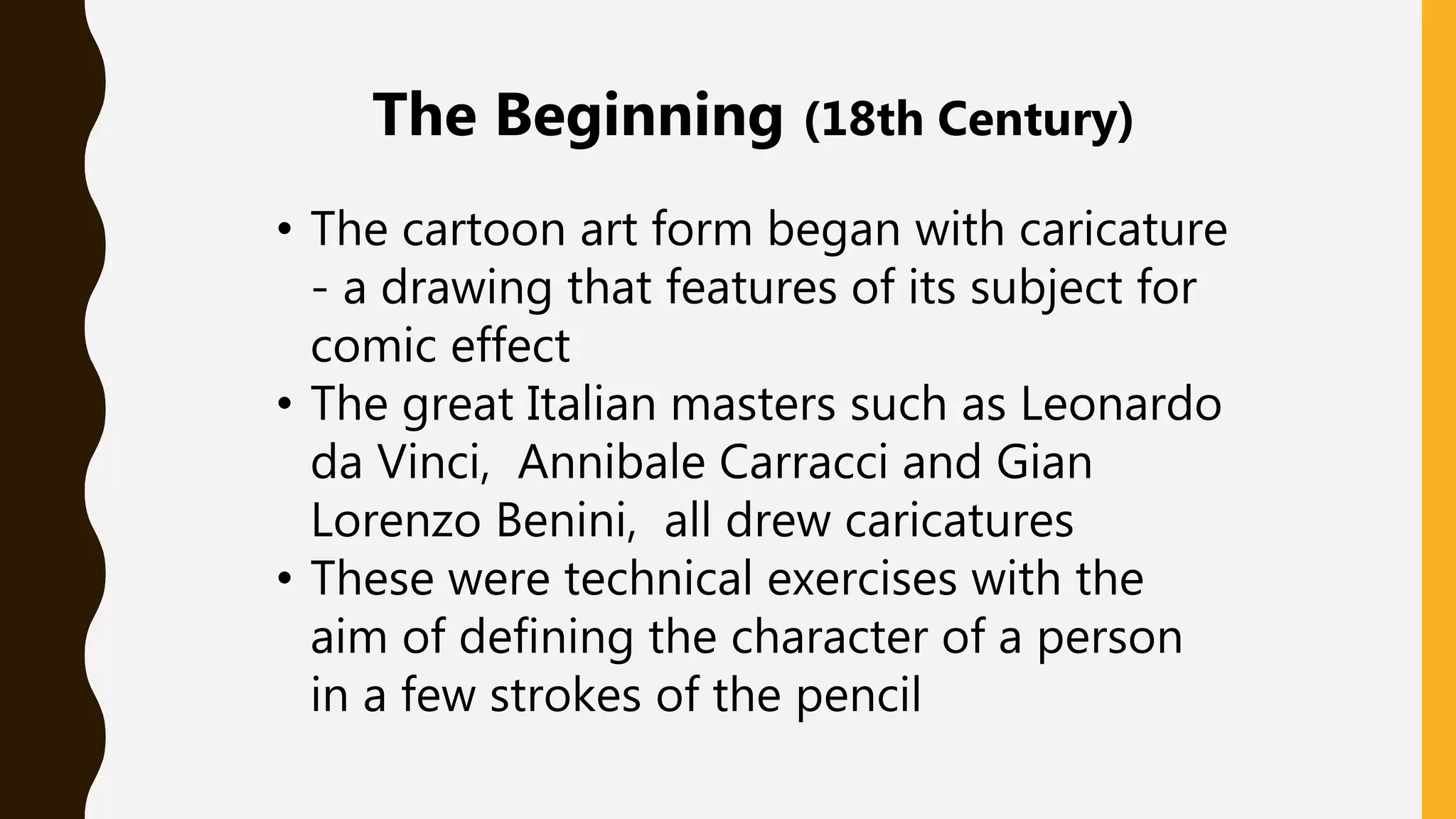 History of cartoon | PPTX