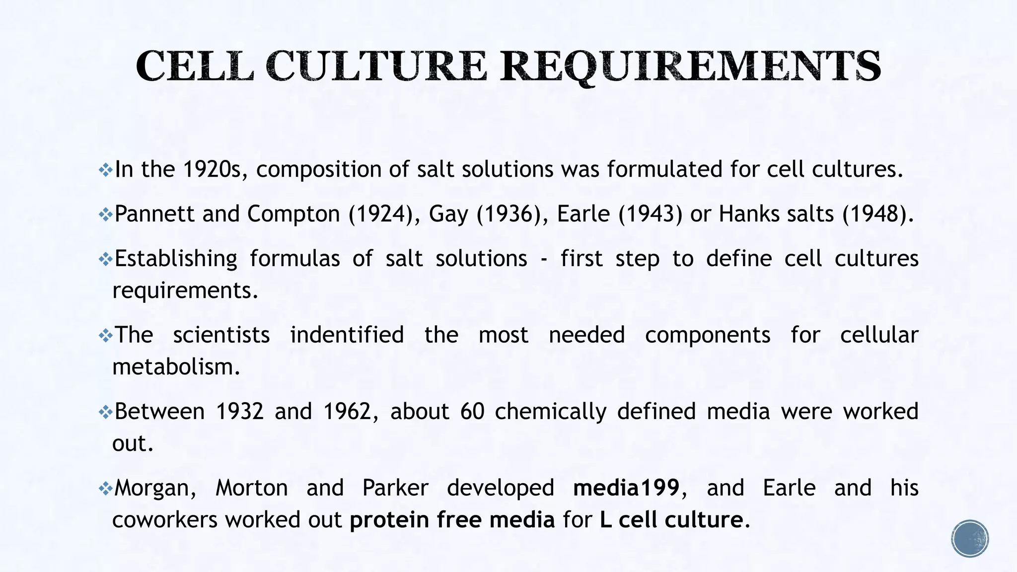 History of cell culture | PPTX