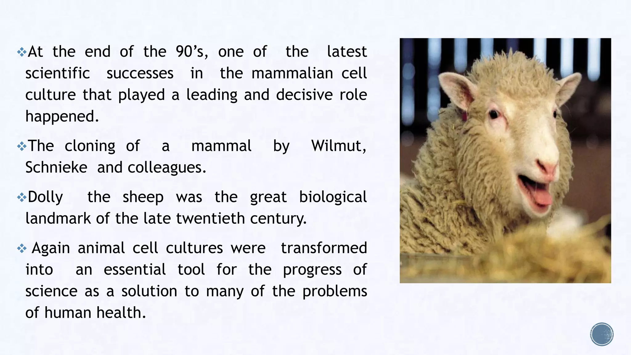 History of cell culture | PPTX