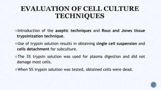 History of cell culture | PPTX