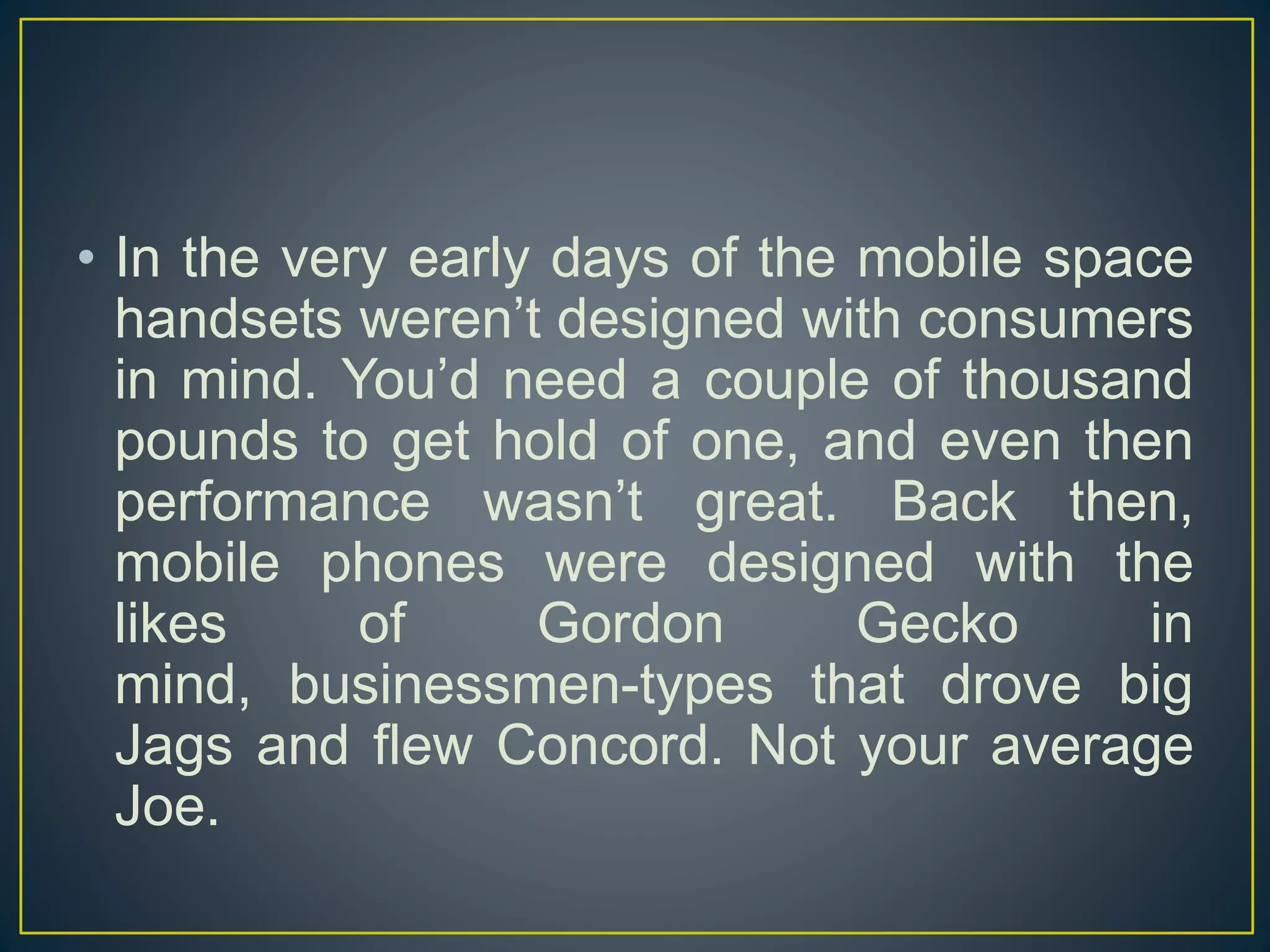 History of cell phones | PPTX