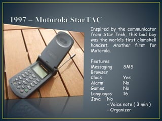 History of cell phones | PPTX