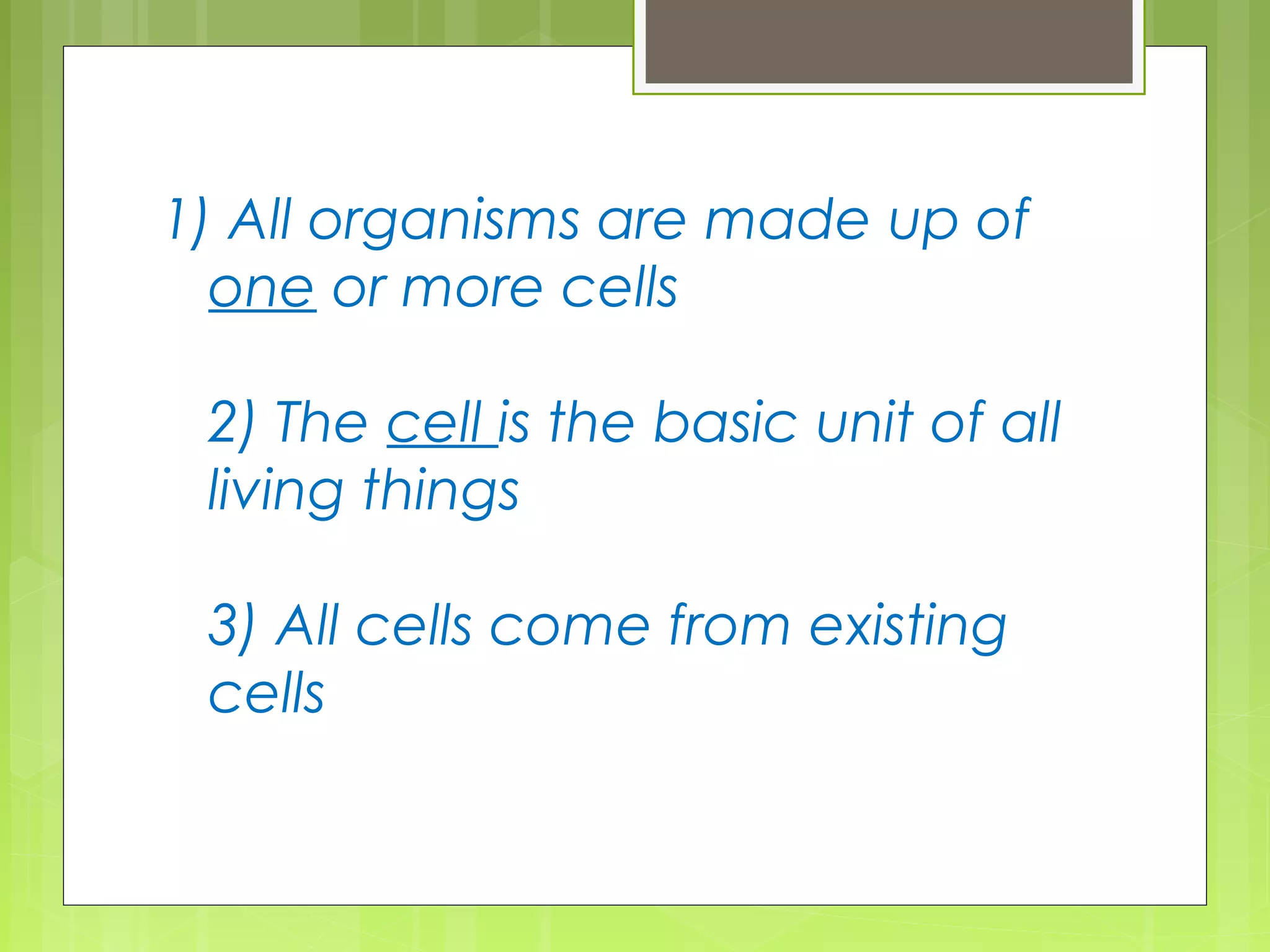 History of cells | PPT