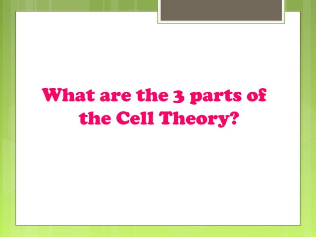 History of cells | PPT