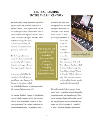 History of Central Banking from 1791 to the 21st century - The Federal ...