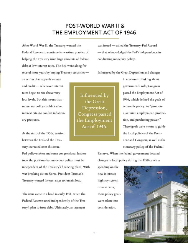 History of Central Banking from 1791 to the 21st century - The Federal ...