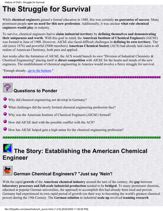 History of chemical engineering [wayne pafko] | PDF