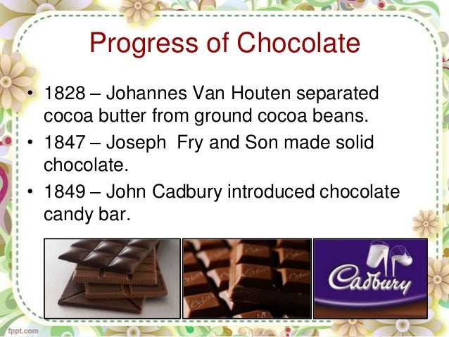 History of chocolate(brief)