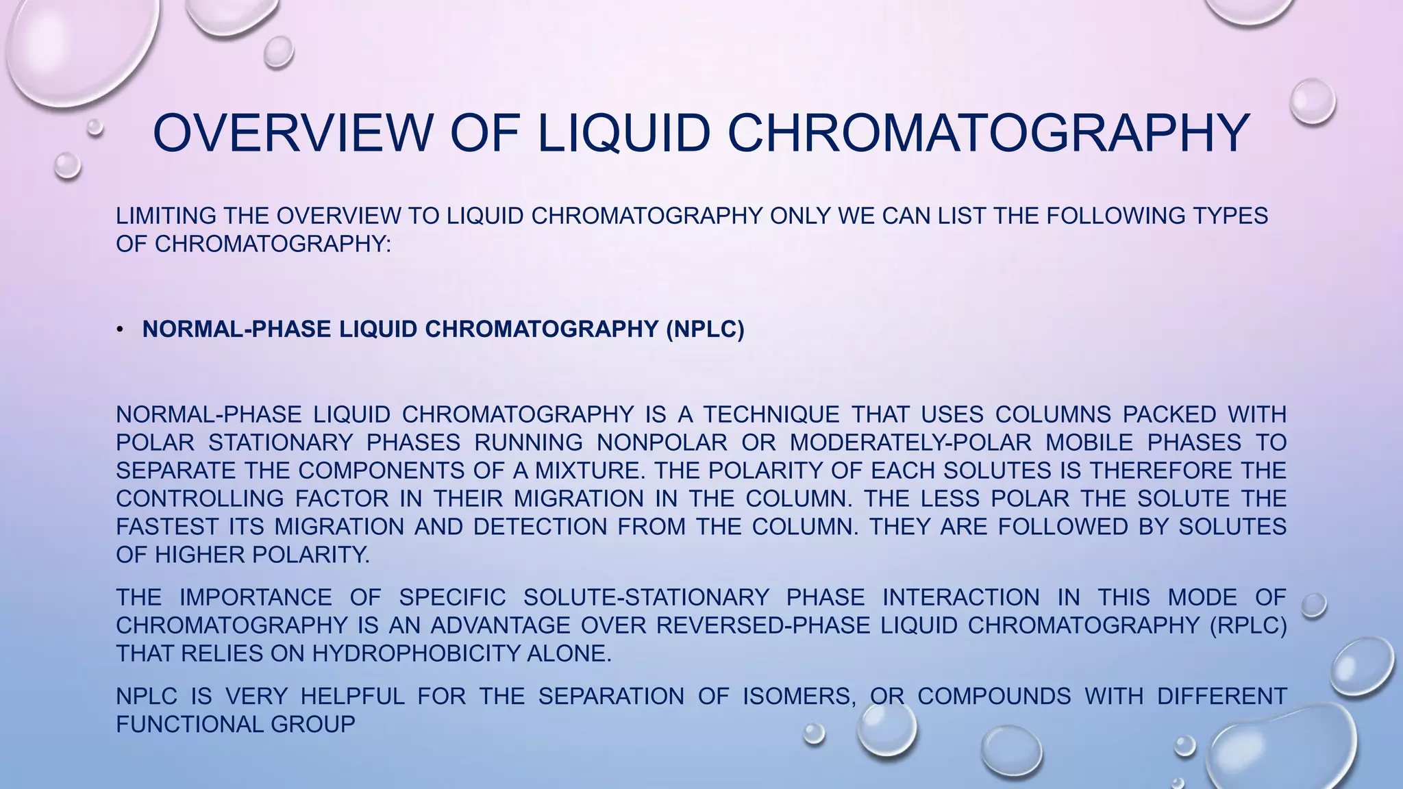 History of chromatography | PPTX