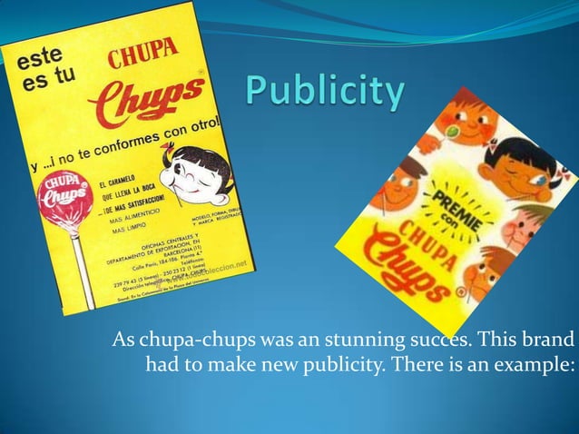 History of chupa chups | PPTX