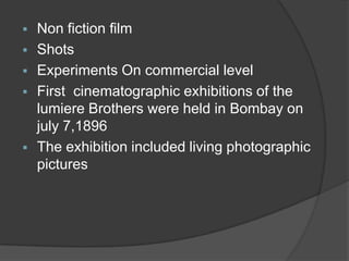 History of cinema | PPTX