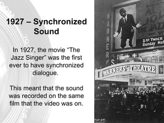A brief history on the history of cinematography | PPTX