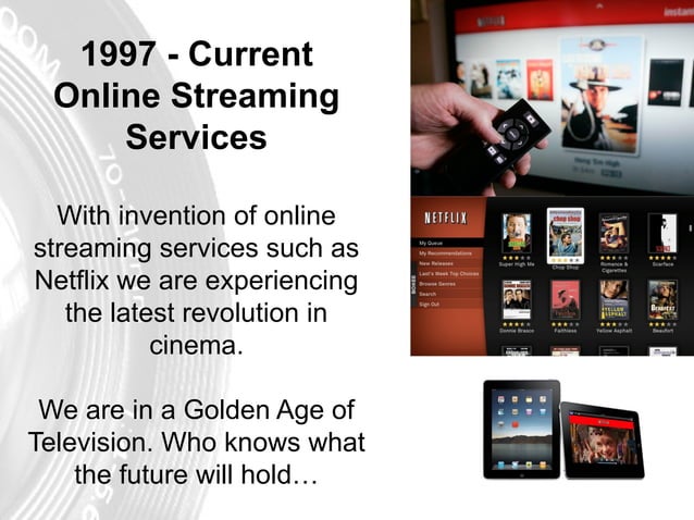 A brief history on the history of cinematography | PPTX