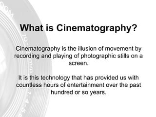 A brief history on the history of cinematography | PPT