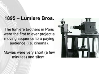 A brief history on the history of cinematography | PPTX