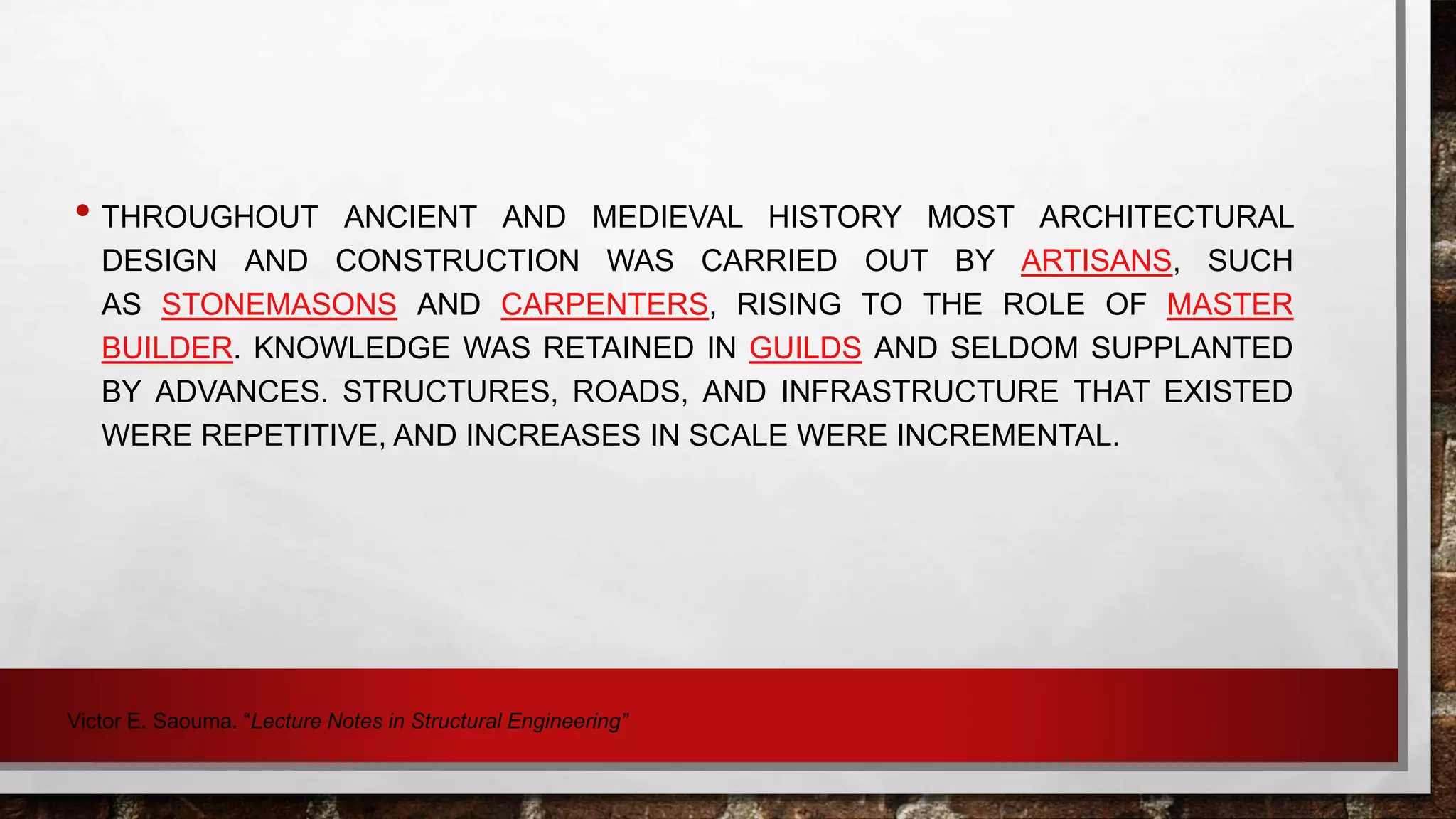 History of civil engineering | PPTX