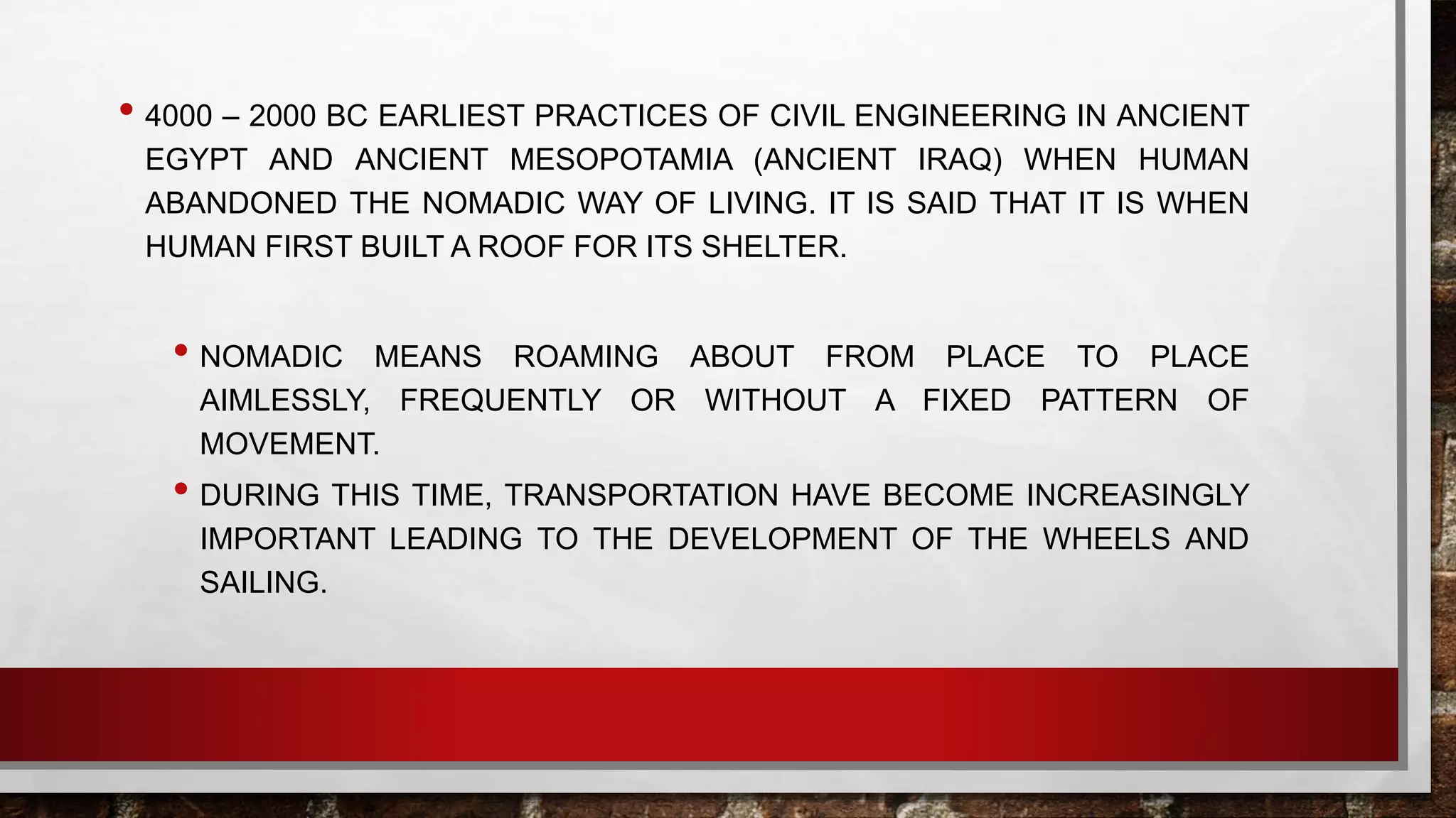 History of civil engineering | PPTX