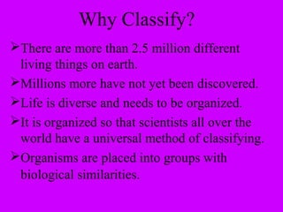 History of classification | PPT