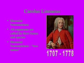 History of classification | PPT