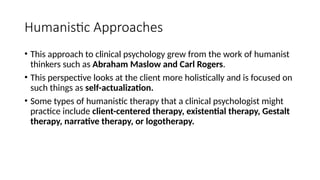 Historical perspective of Clinical Psychology | PPTX