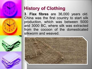History of Clothing.pptx