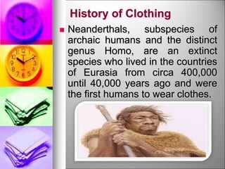 History of Clothing.pptx
