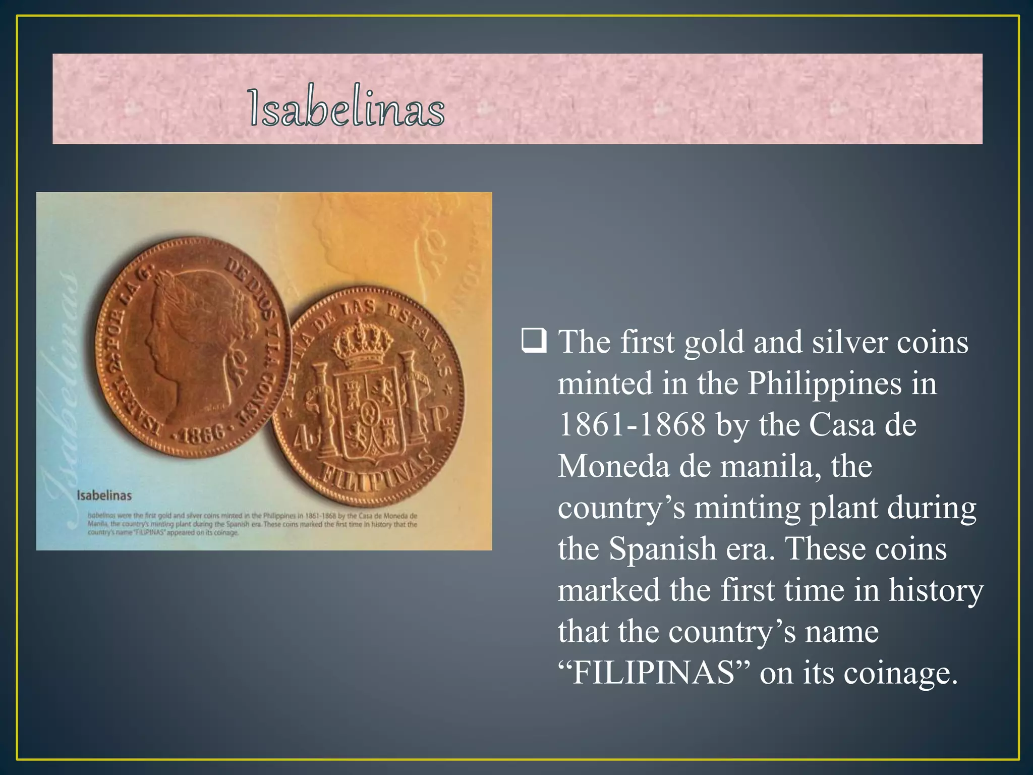 History of Philippine Coin | PPTX