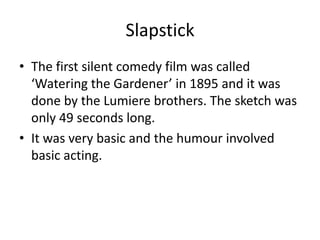History of comedy | PPT