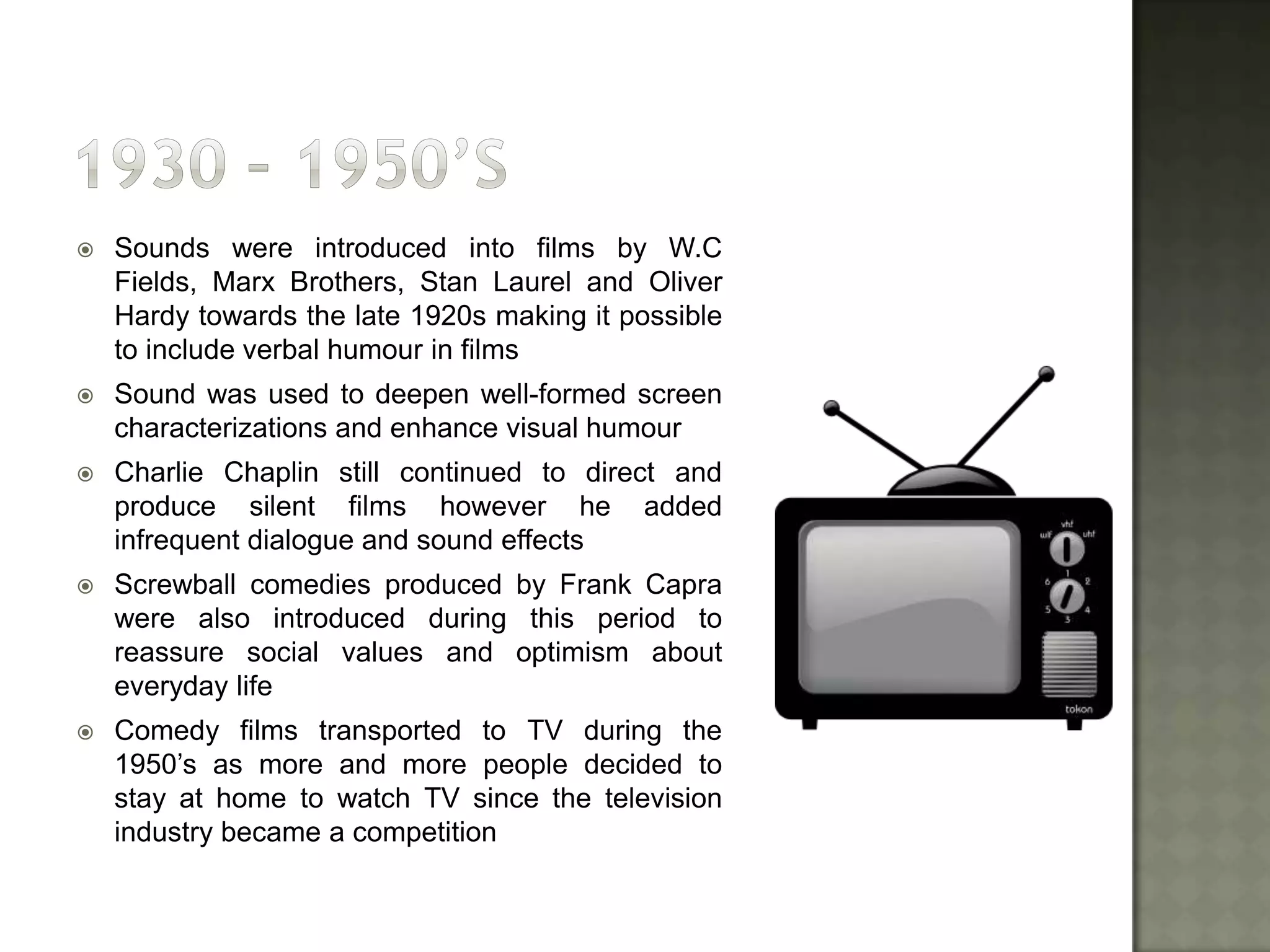 History of comedy genre | PPTX