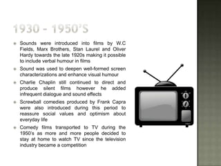 History of comedy genre | PPTX