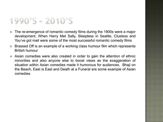 History of comedy genre | PPT