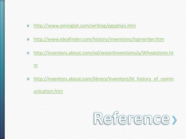 History of communication | PPTX