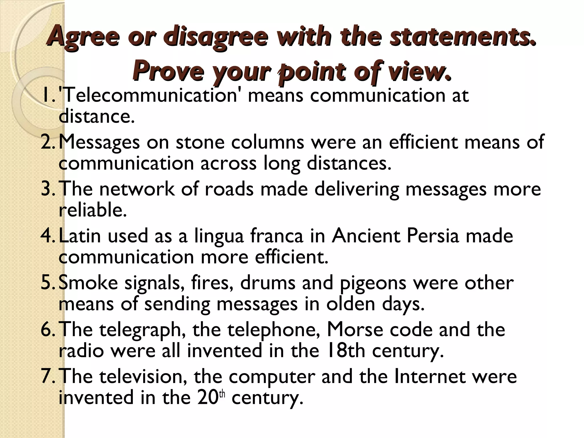 History of communication | PPT
