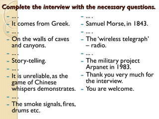History of communication | PPT