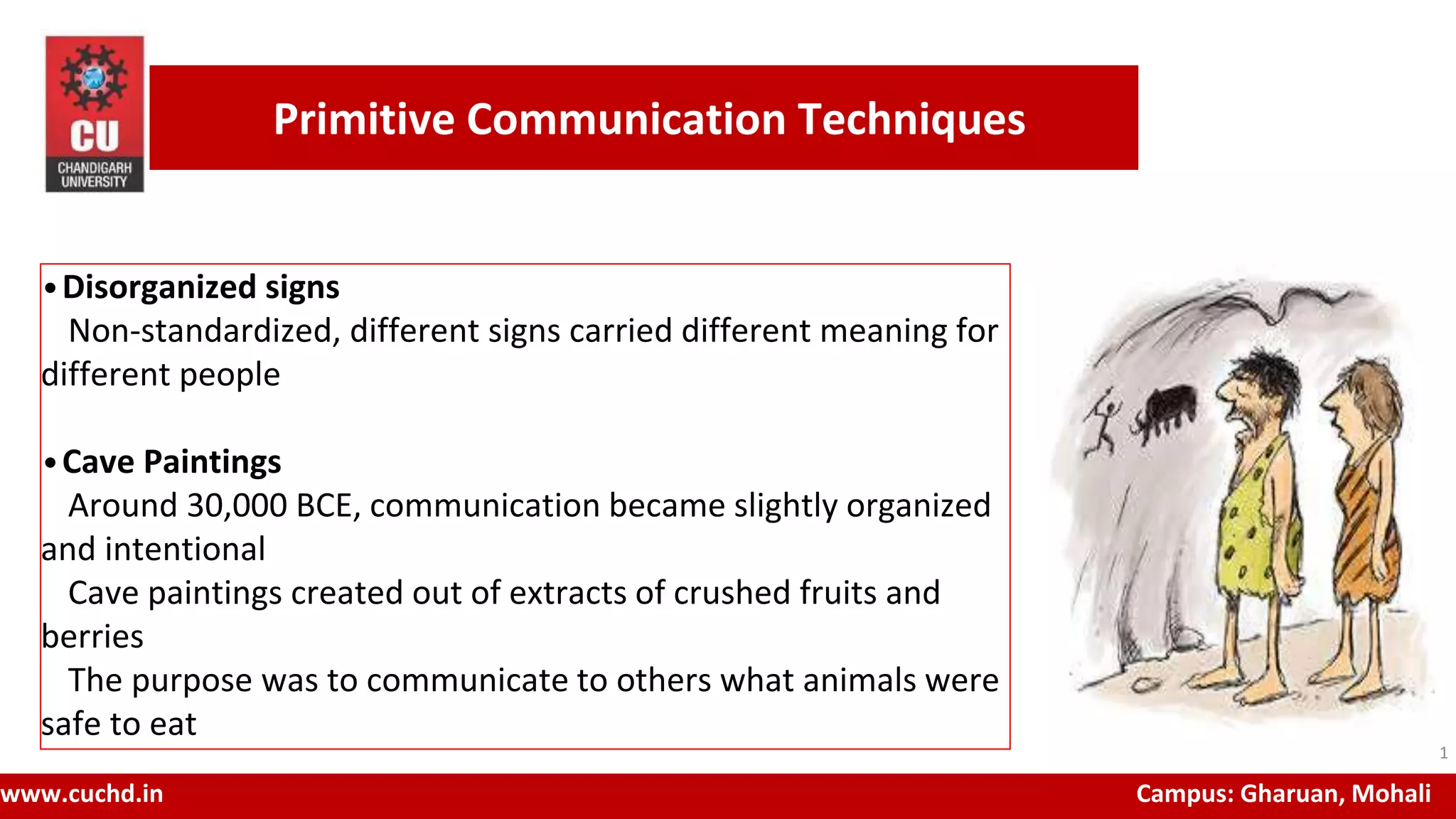 History of communication | PPTX