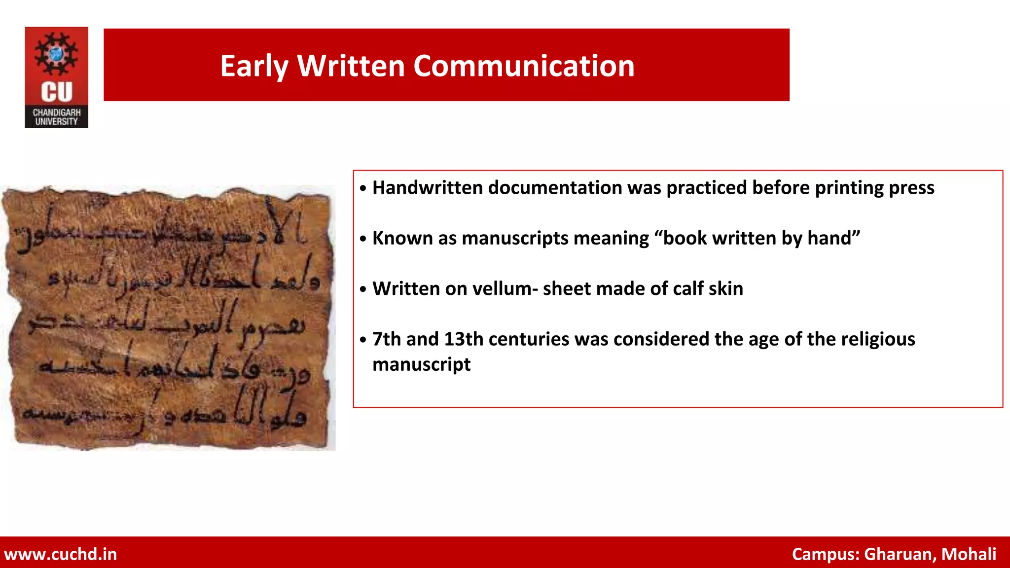 History of communication | PPTX